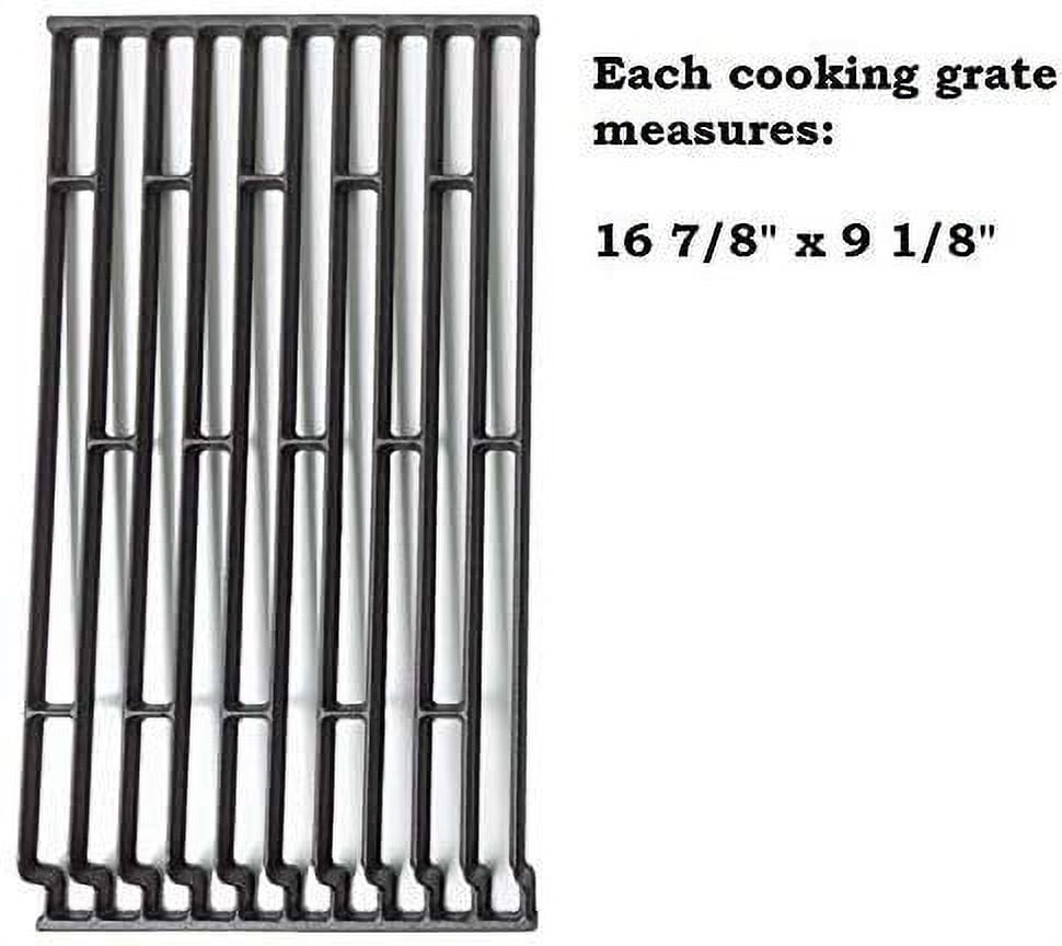 GrillSpot Blue Ember Porcelain Cast Iron Cooking Grate 3 Piece Set ...