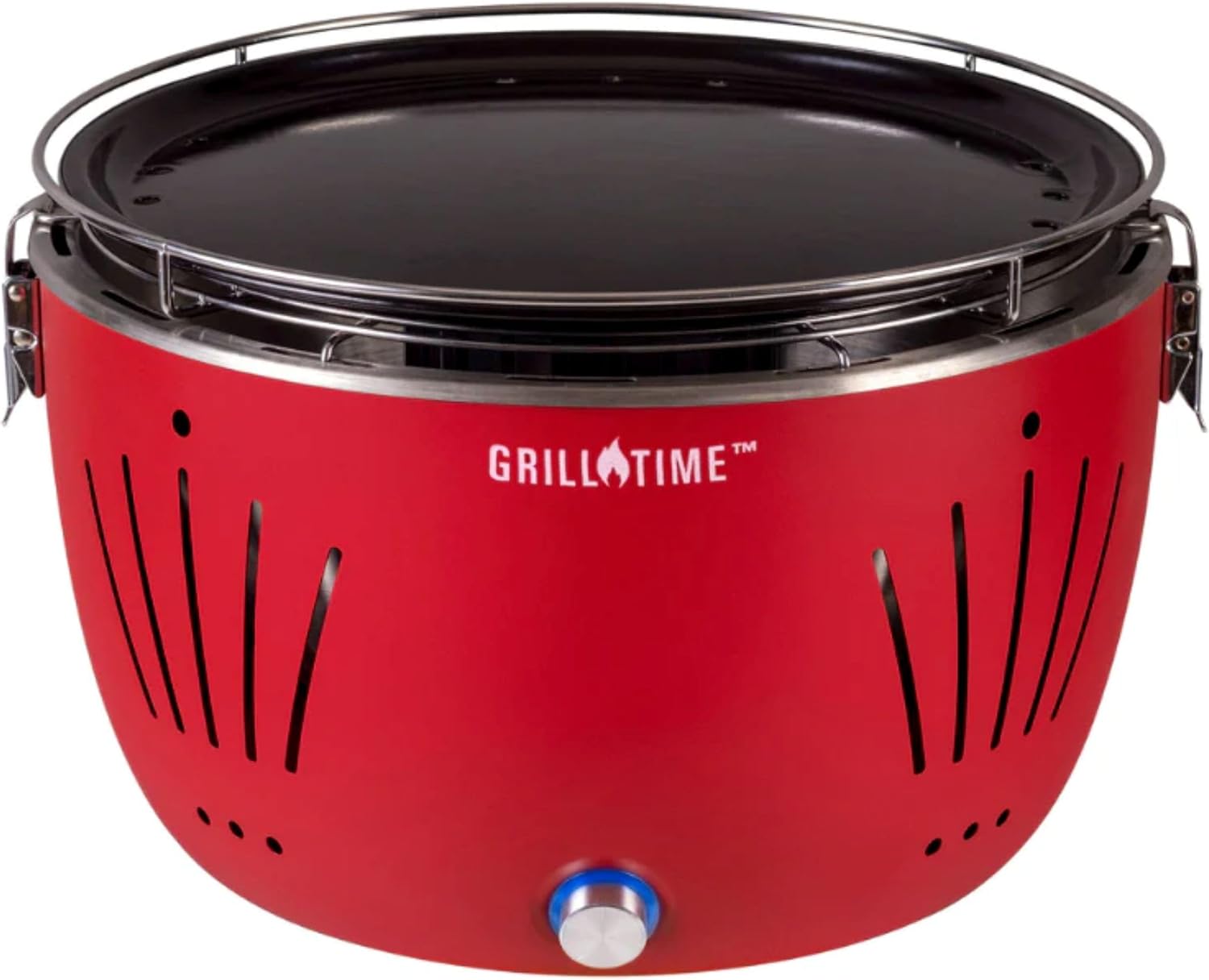 GrillTime Tailgater GT Griddle Combo 13 Inch - Portable Grill with ...