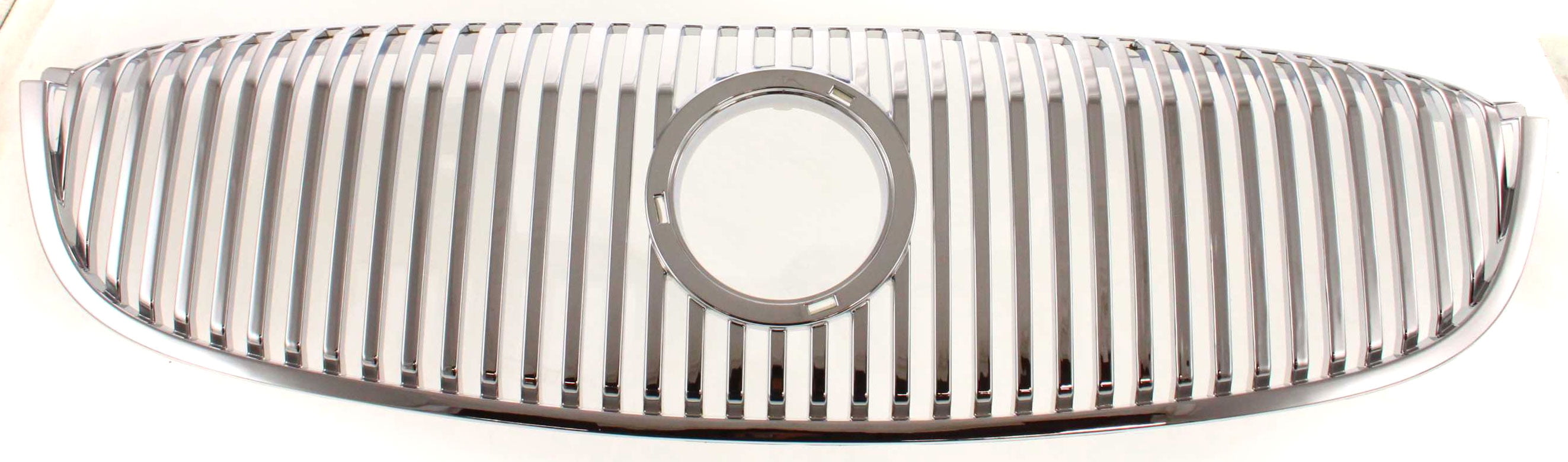 Grille Assembly Compatible With 2006-2009 Buick Lucerne Chrome Shell ...