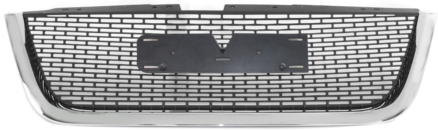 Grille Assembly Compatible With 2007-2012 GMC Acadia Chrome Shell with ...