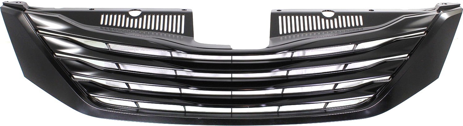 Grille Assembly Compatible With 2011-2017 Toyota Sienna Black Shell and ...