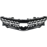 Grille Assembly Compatible With 2012-2014 Toyota Prius V Gray Shell and ...