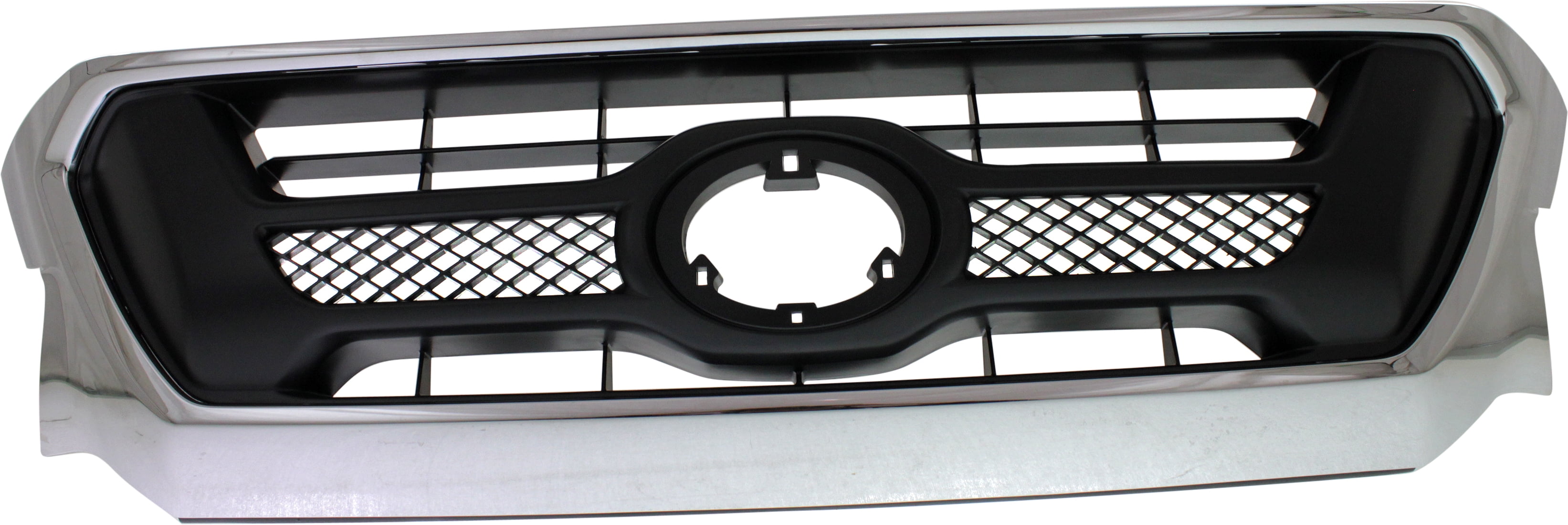 Grille Assembly Compatible With 2012-2015 Toyota Tacoma Chrome Shell ...