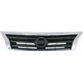 Grille Assembly Compatible With 2013-2015 Nissan Altima Sedan Chrome ...