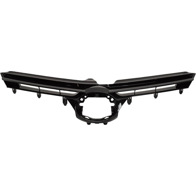 Grille Assembly Compatible With 2017-2018 Toyota Corolla Painted Black ...