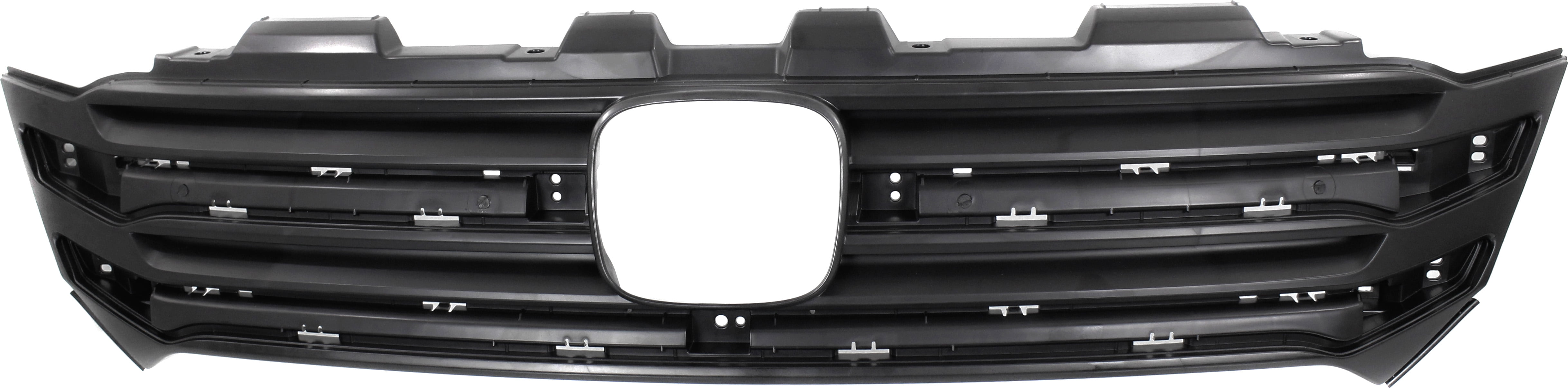 Grille Assembly Compatible with 2016-2018 Honda Pilot Textured Shell ...