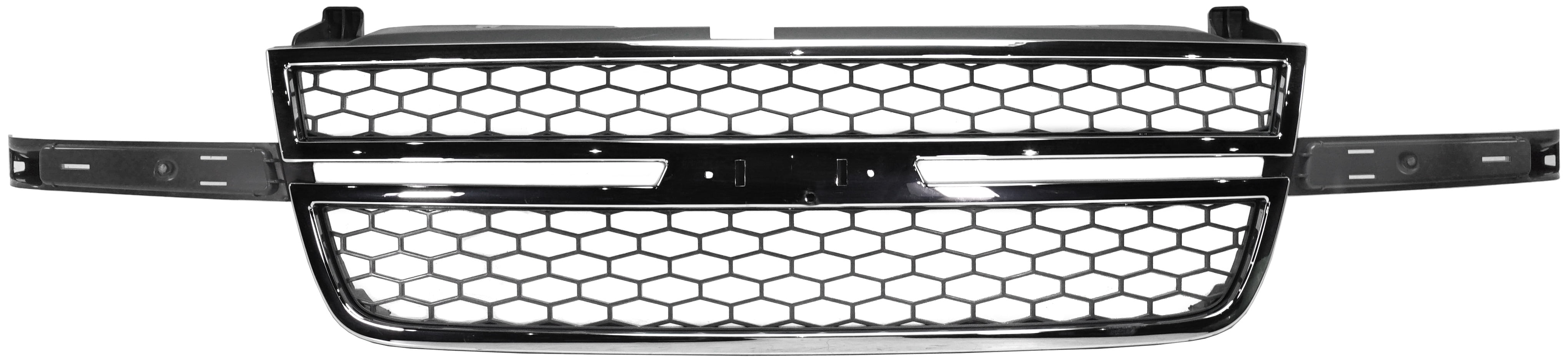 Grille Assembly Compatible with CHEVROLET SILVERADO 2500/3500 2003-2006 ...