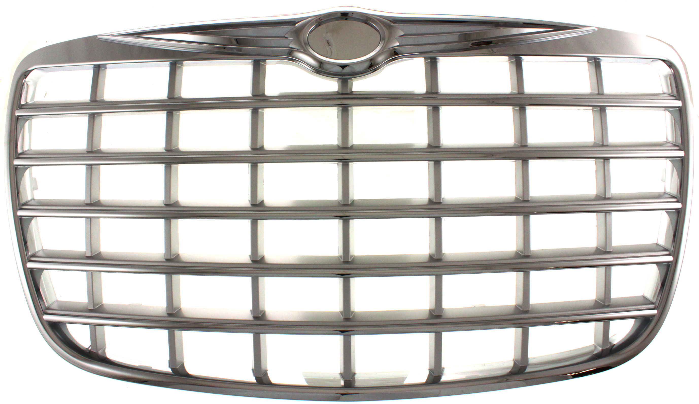 Grille Assembly Compatible With 2005-2010 Chrysler 300 Chrome Shell ...