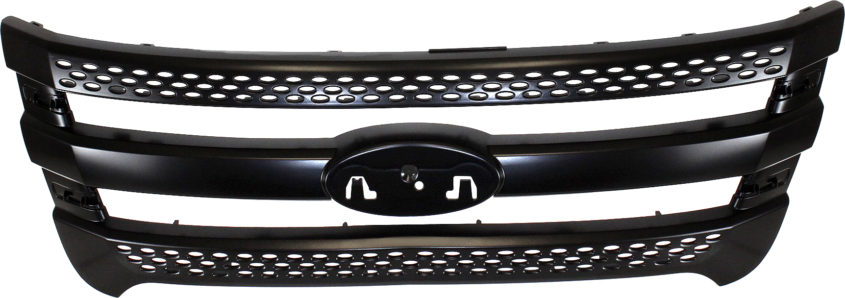 Grille Assembly Compatible with FORD EXPLORER/EXPLORER POLICE 2011-2015 ...