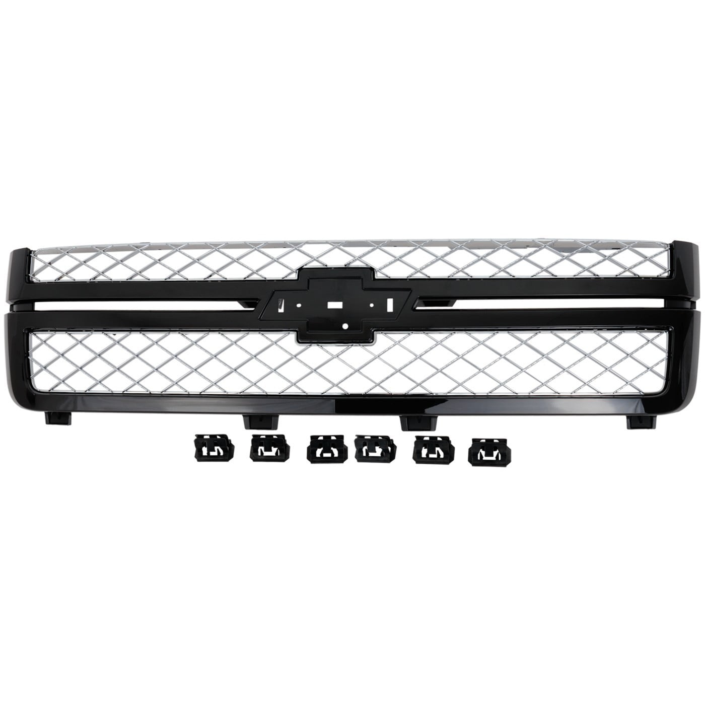 Grille Assembly for Silverado 2500 HD & 3500 Primed Black - 22842235 ...