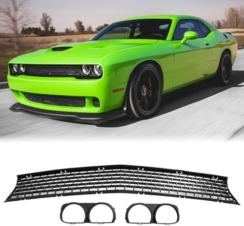 Grille, Compatible with 2015-2023 Dodge Challenger SRT Hellcat & Demon ...