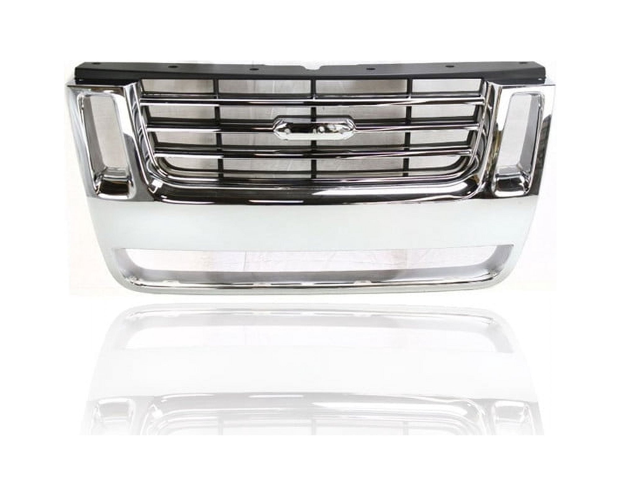 Grille - Compatible/Replacement for '06-10 Ford Explorer Eddie Bauer ...