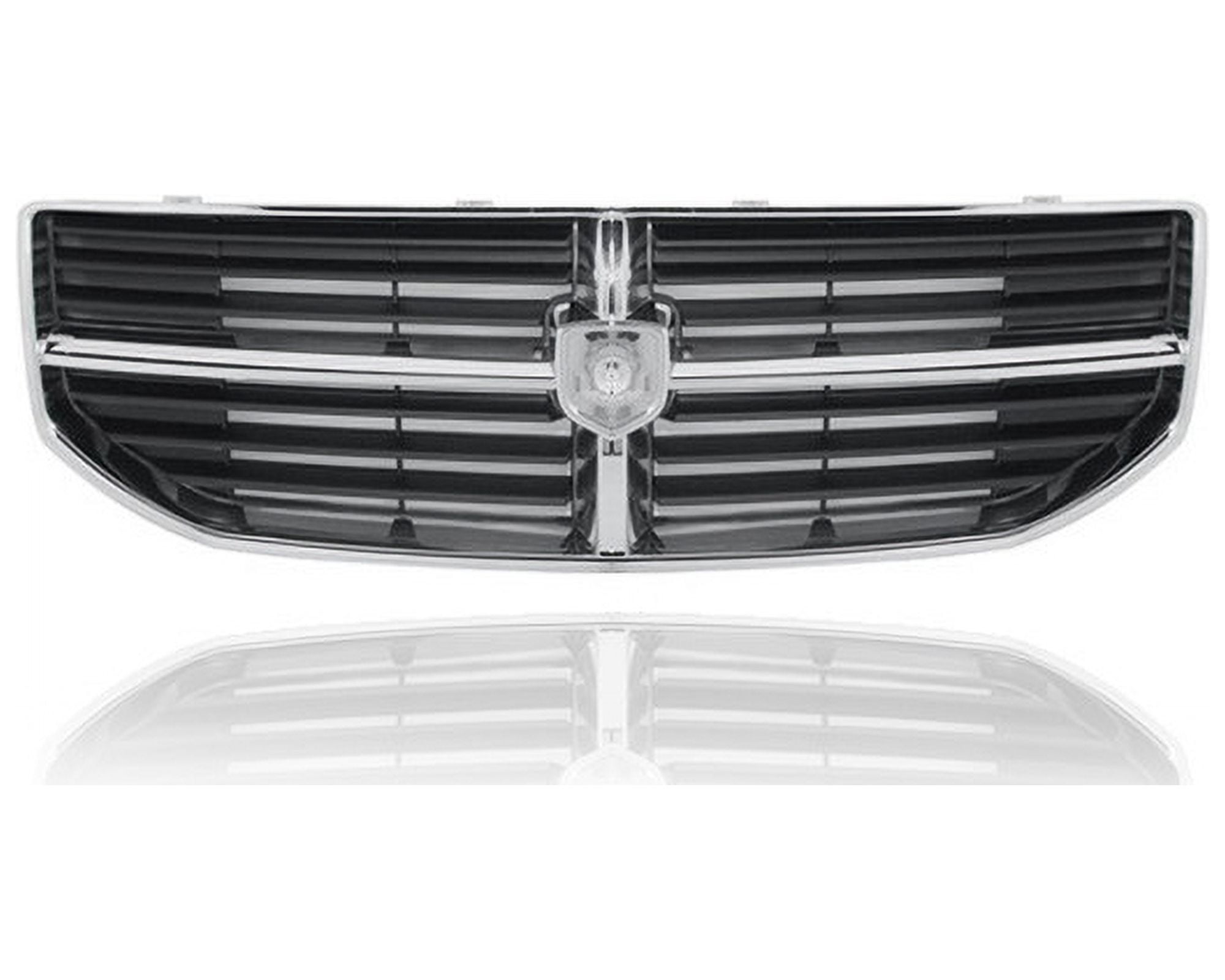 Grille - Compatible/Replacement for '07-12 Dodge Caliber - Matte Dark ...