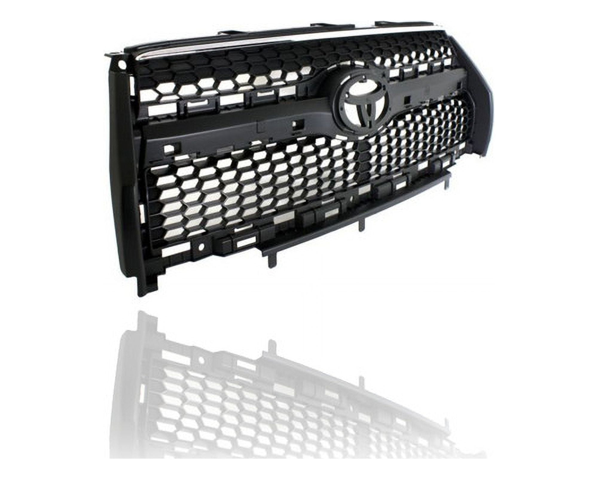 Grille - Compatible/Replacement for '09-12 Toyota RAV4 Limited - Upper ...