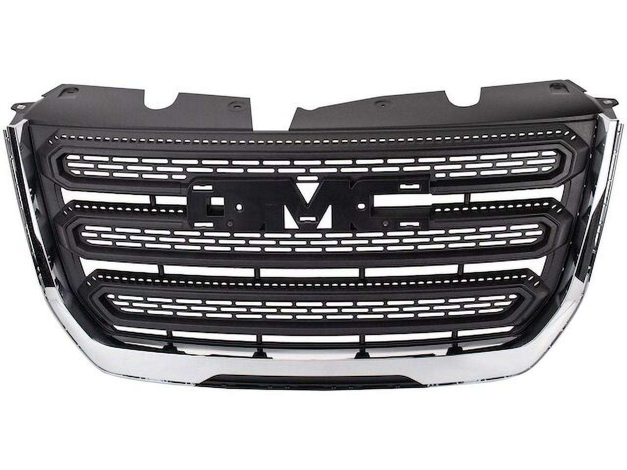 DIY Solutions Grille, Chrome and Black, Compatible with GMC Terrain ...