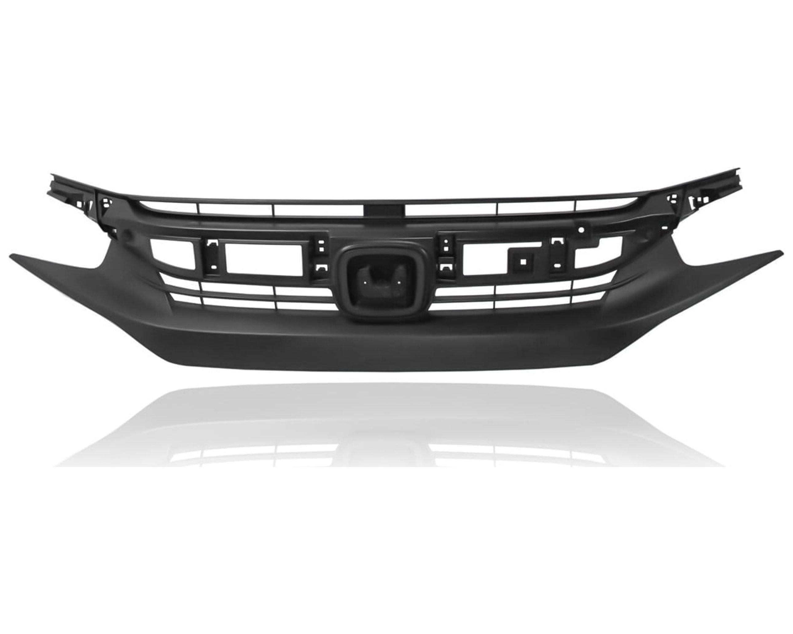 Grille - Cooling Direct Fit/For 71121TBAA01 16-18 Honda Civic-Sedan, 16 ...