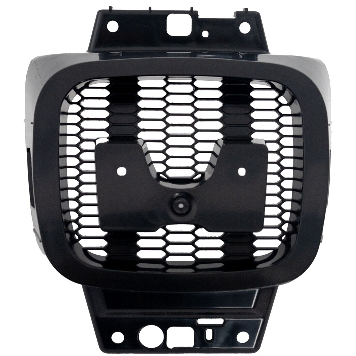 Grille Emblem Mount for Honda for CR-V 2012-2014 - Gloss Black Finish ...