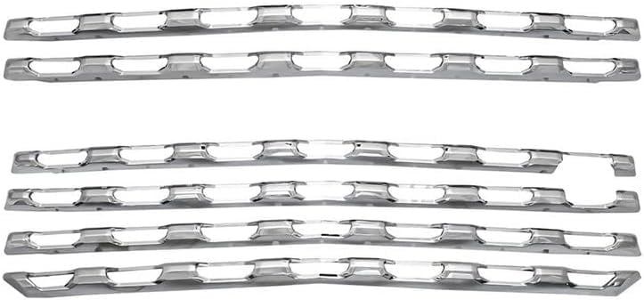 Grille Inserts Overlay Trim for Front Grille Compatible with 2019-2021 ...