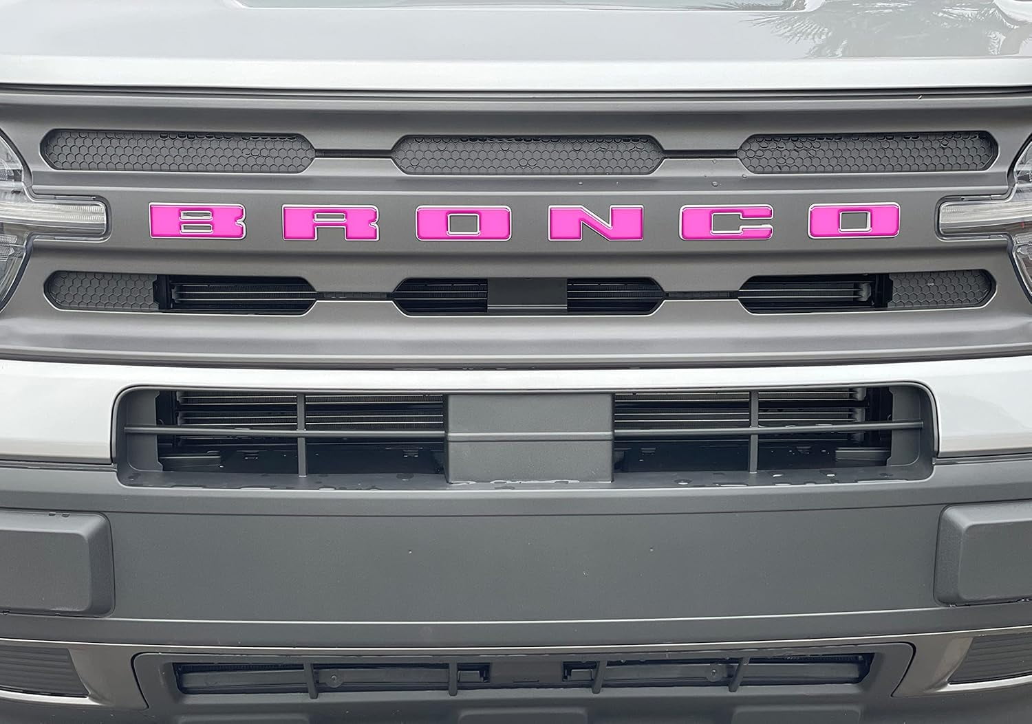 Grille Letter Overlays - Compatible with 2021-2024 Bronco Sport ...