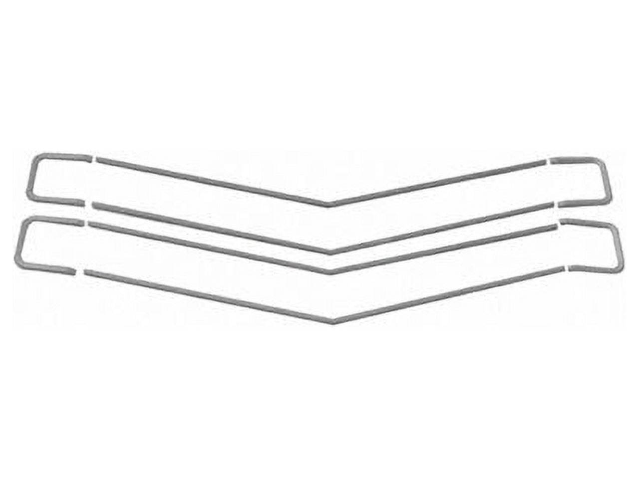 Grille Molding Kit - Compatible with 1970 Chevy Chevelle - Walmart.com