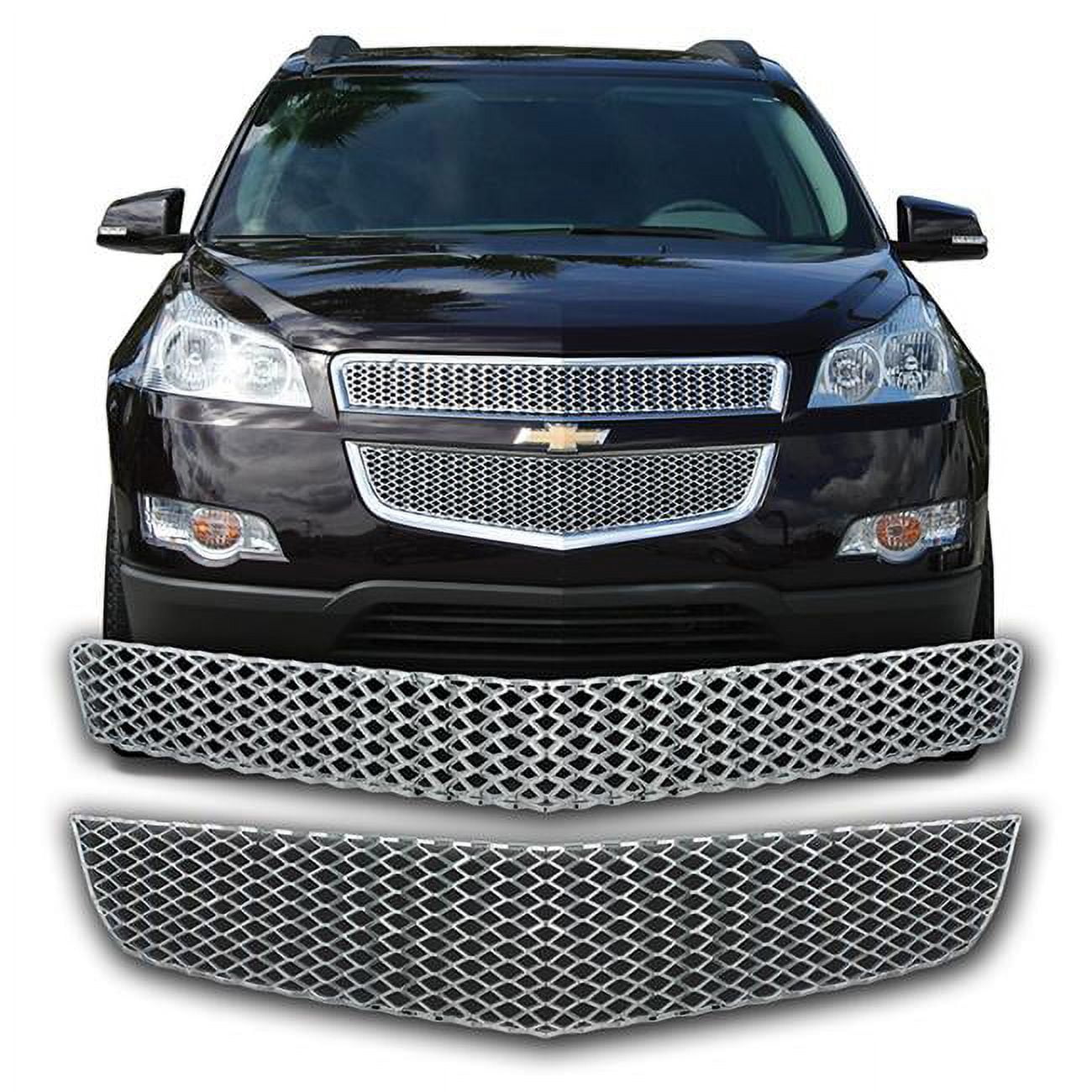 Grille Overlay Chevrolet - Chrome Finish - Walmart.com