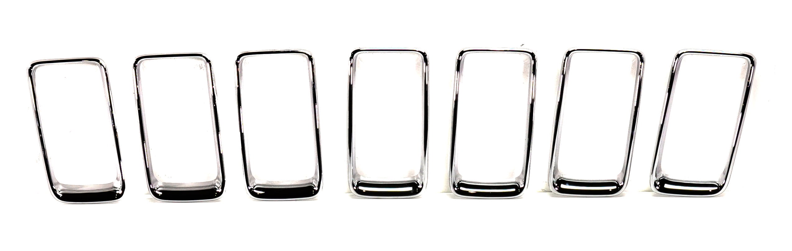 Grille Trim Compatible with 2014-2016 Jeep Grand Cherokee Center Chrome ...