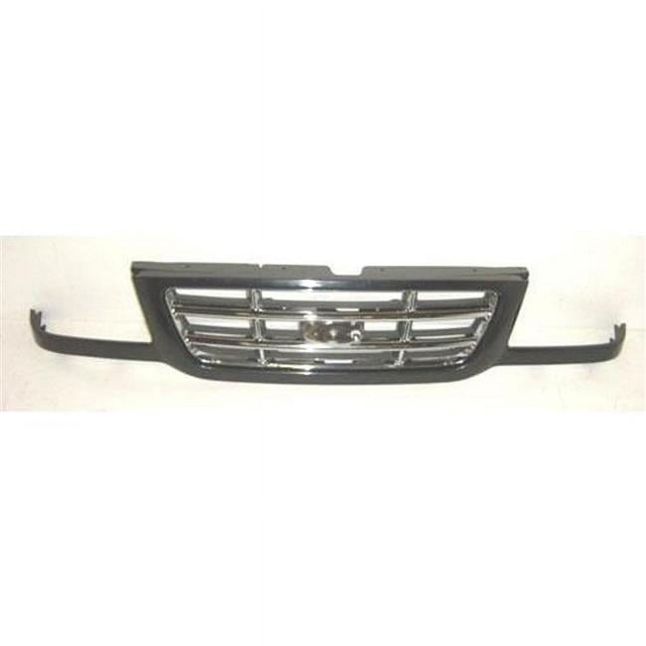 Grille with Bars for 2001-2003 Ford Ranger, Chrome & Dark Gray ...