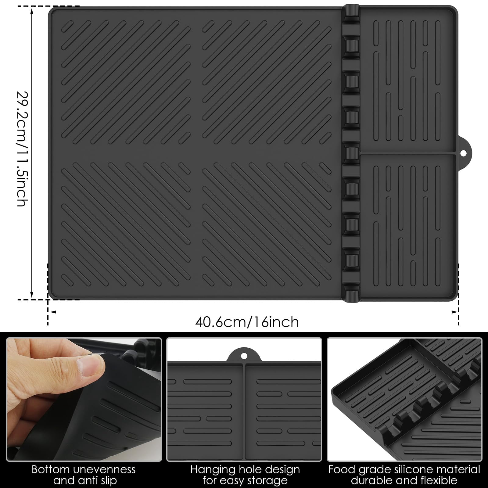 Grilling Accessories, Grill Mats for Outdoor Grill, Mat for Blackstone ...