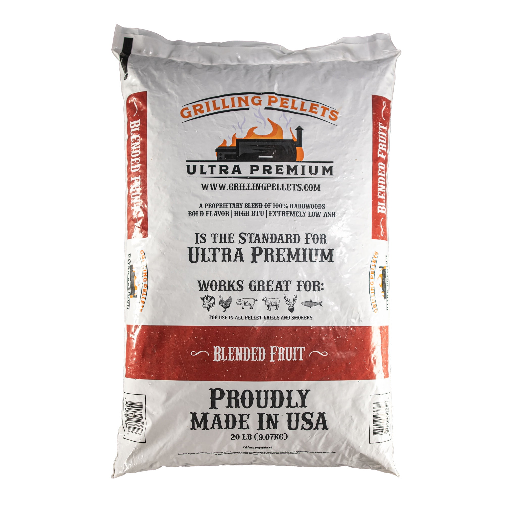 Grilling Pellets Fruit Blend Ultra Premium Fruity And Smokey Flavor ...