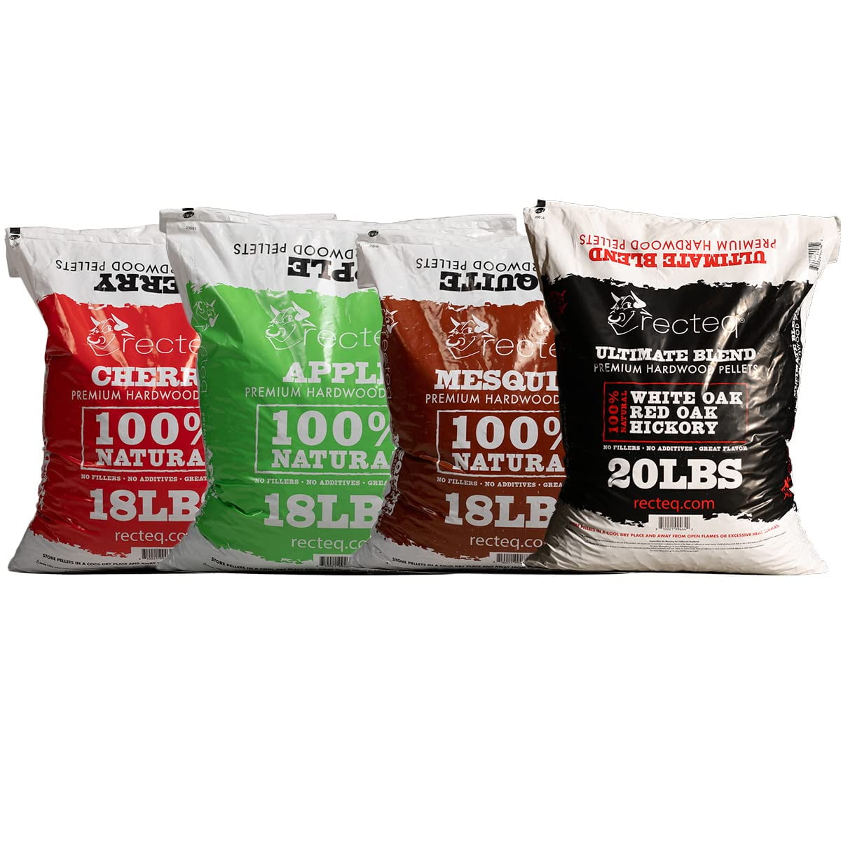 Grilling Pellets Variety Pack, All-Natural Hardwood Smoking Pellets ...