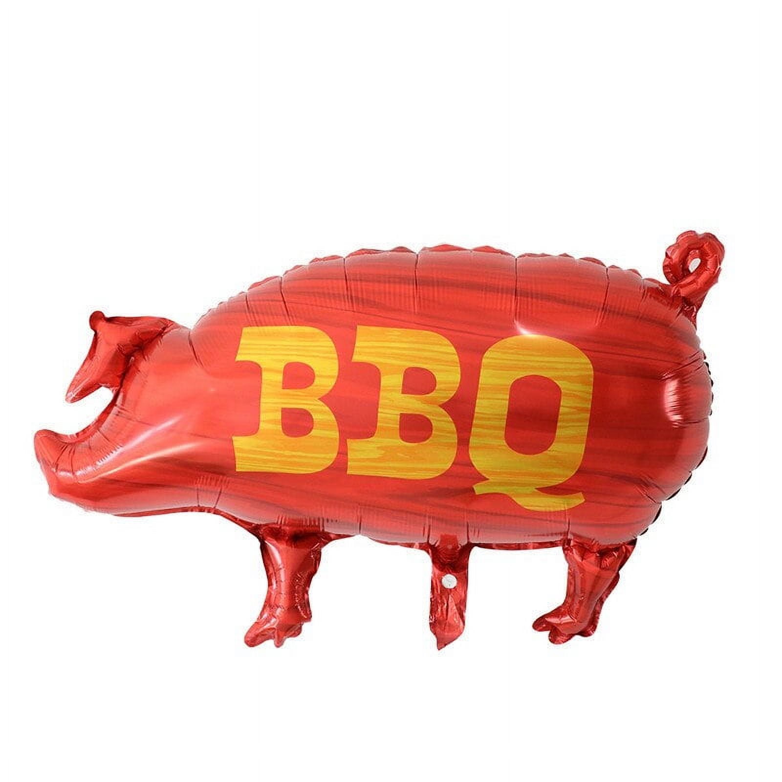 Grilling Pig BBQ Theme Balloon - Fun Summer Party Decorations - Walmart.com