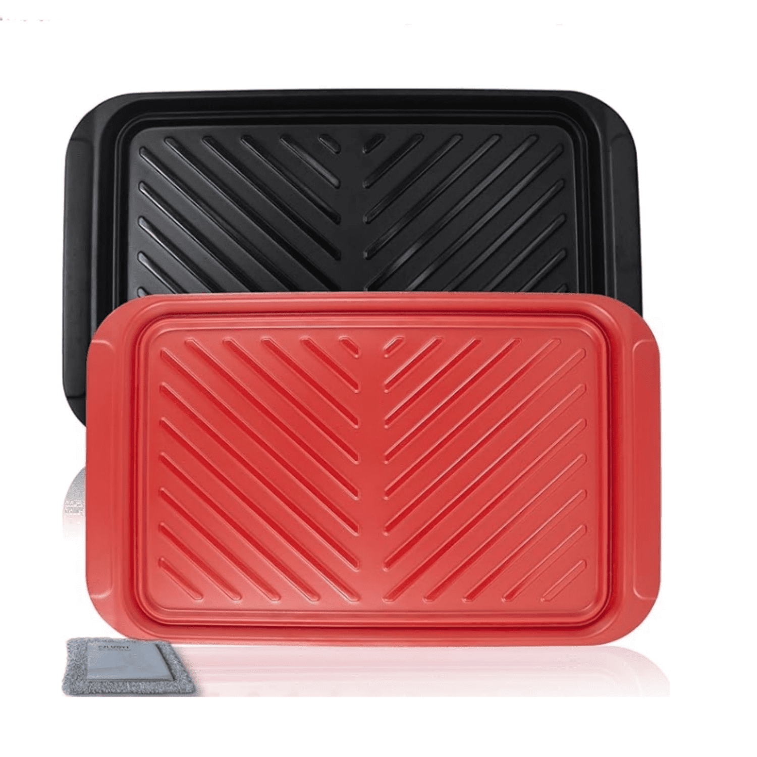 Grilling Prep and Serve Trays, BBQ Platter for Raw and Cooked Food ...