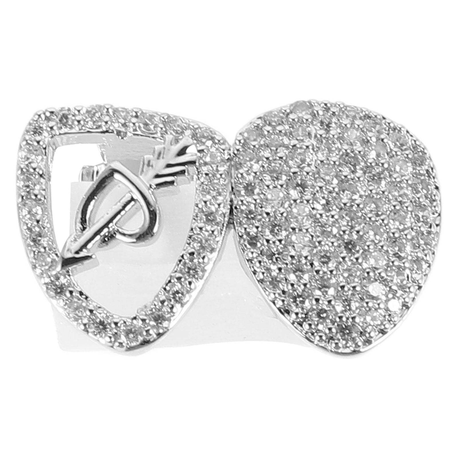 Grillz Tooth Cap Heart Pattern Grills For Your Teeth Diamond Grillz ...