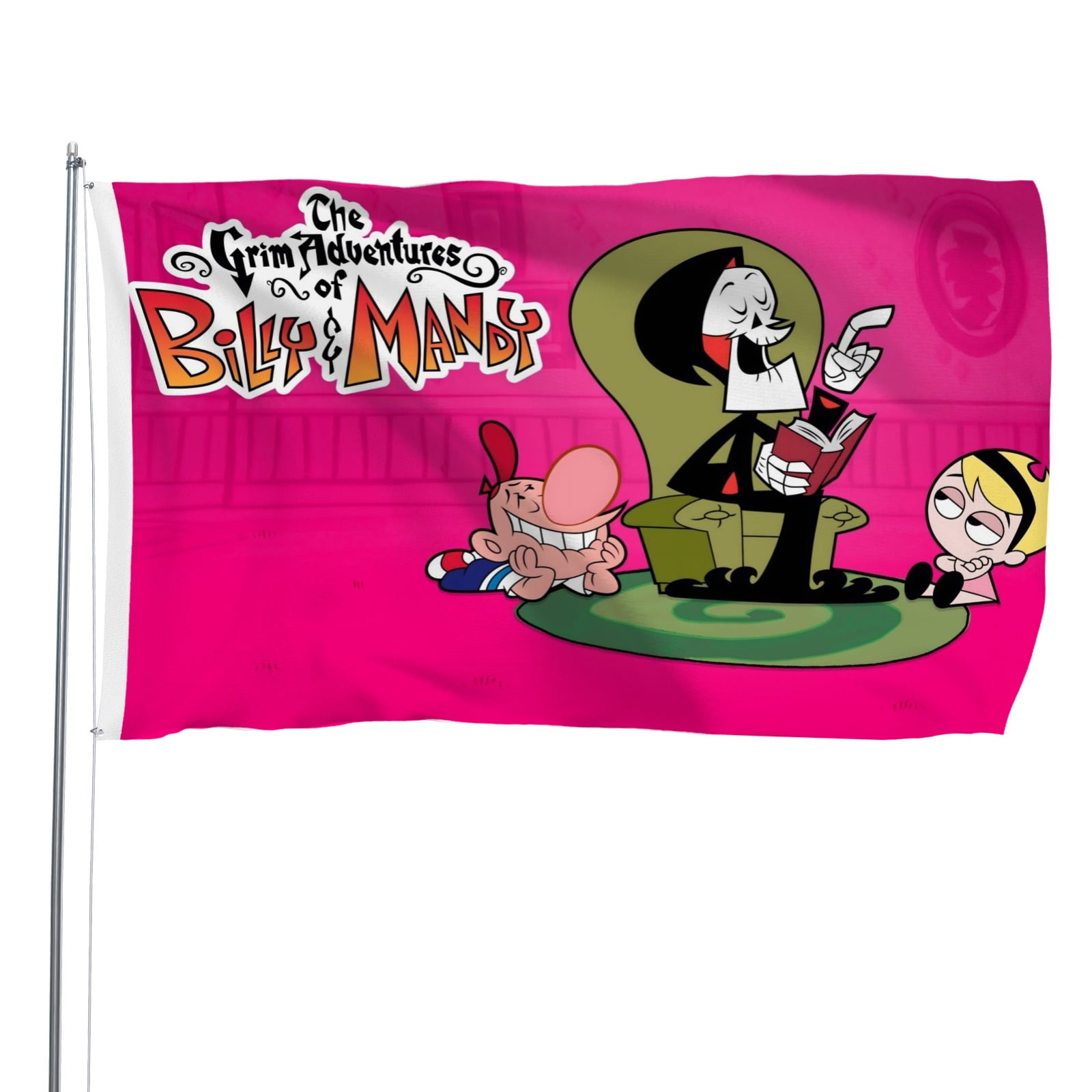 The Grim Adventures of Billy and Mandy-themed Printed Flag Perfect gift ...