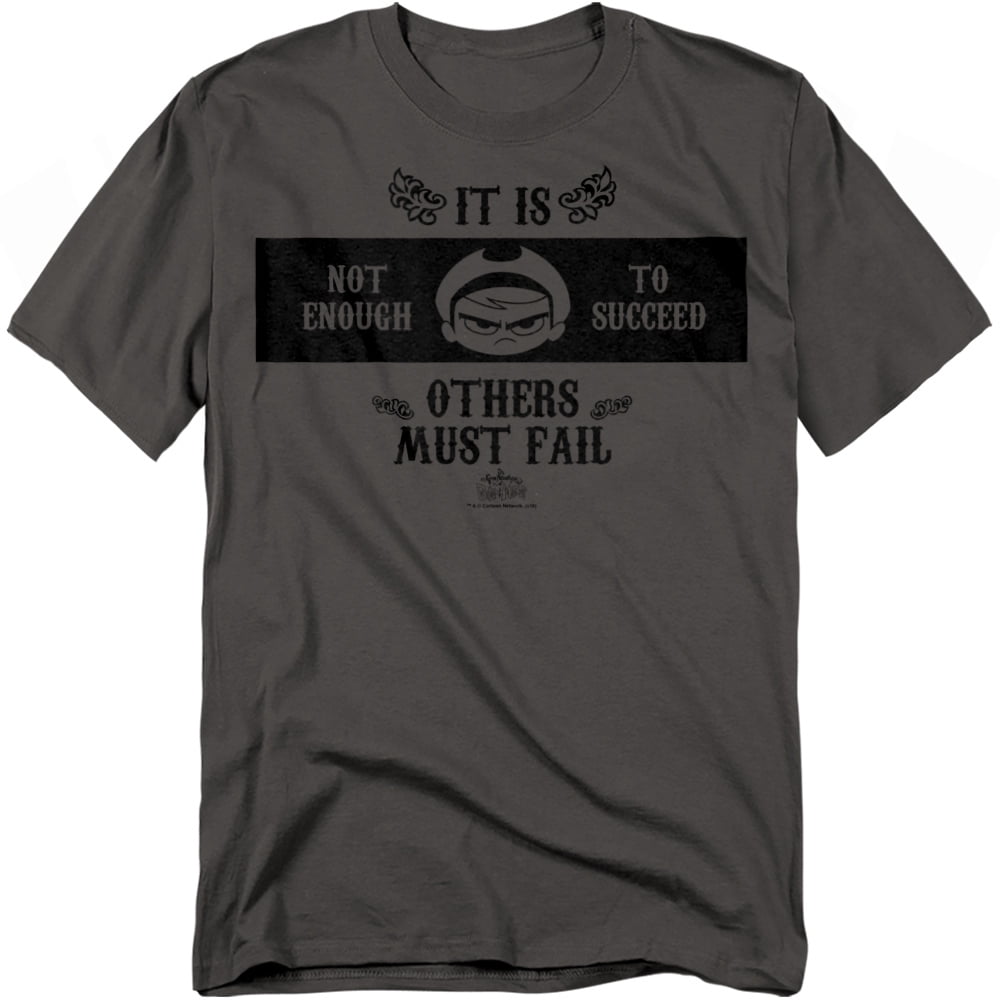 Grim Adventures Of Billy & Mandy Men's Mandy T-shirt X-Large Grey ...