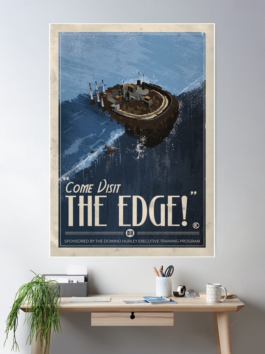 Grim Fandango Travel Posters - The Edge Poster Wall Art, Modern Wall ...