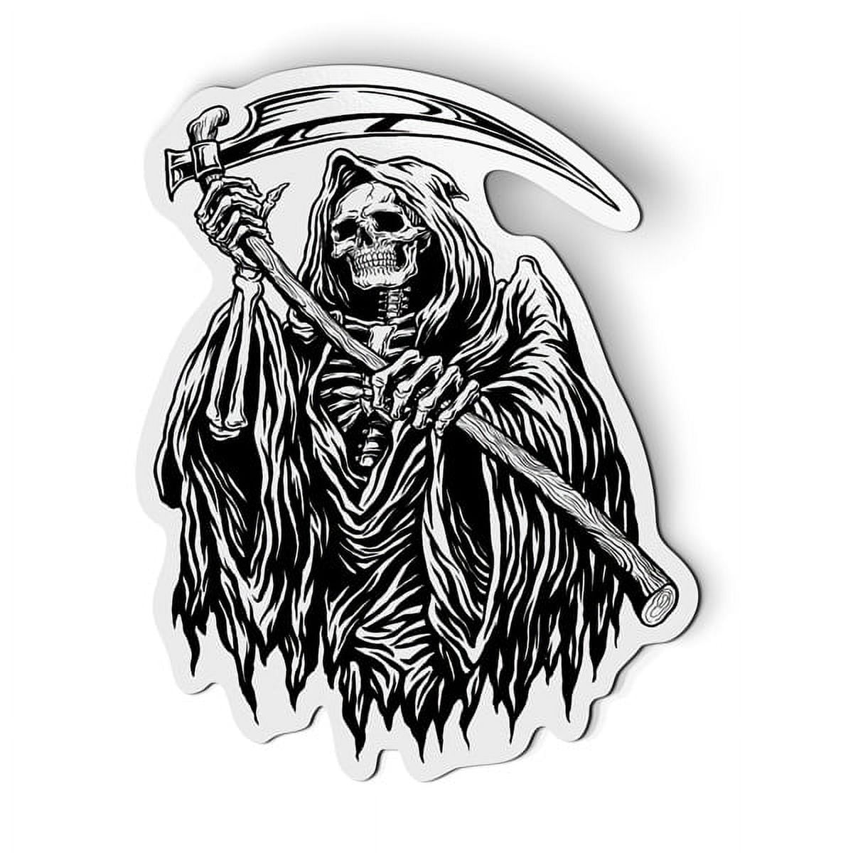 Grim Reaper - 5.5" Magnet for Car Locker Refrigerator - Walmart.com