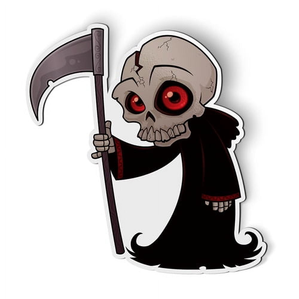 Grim Reaper - 5" Magnet for Car Locker Refrigerator - Walmart.com