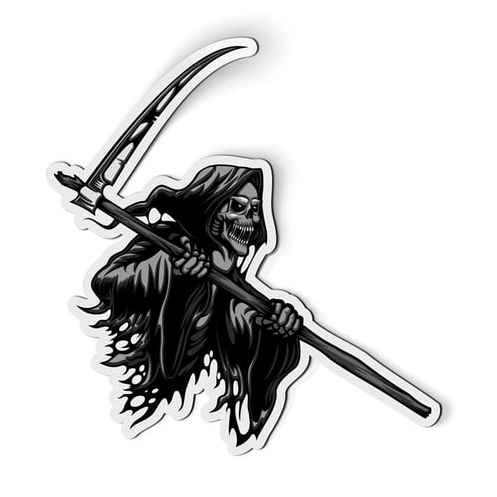 Grim Reaper - 5" Magnet for Car Locker Refrigerator - Walmart.com