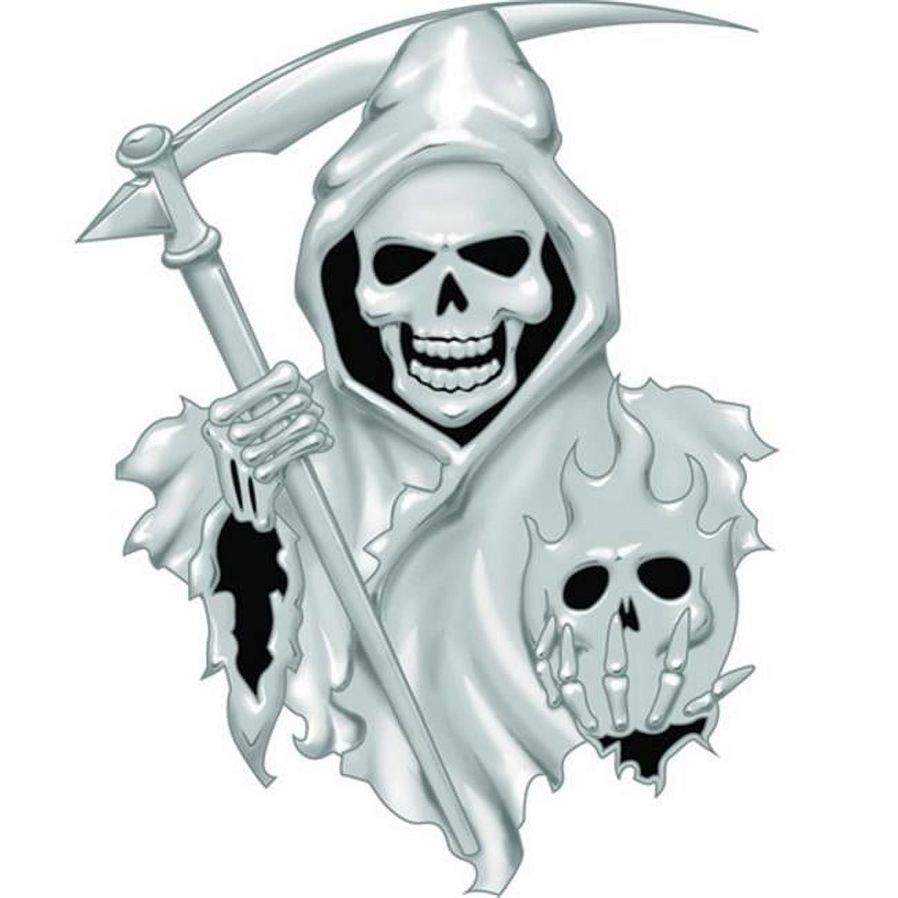 Grim Reaper ABS Emblem - Walmart.com