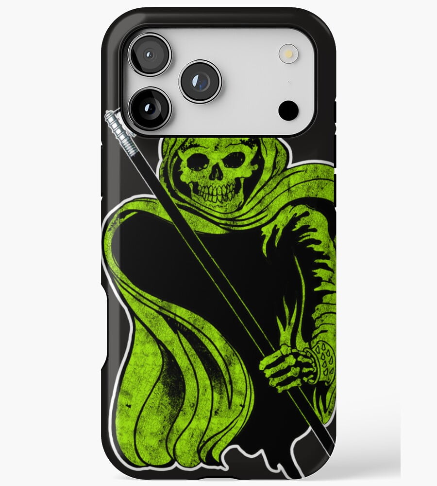 Grim Reaper, Alchemical Illustration Viking Esoteric H6187 Phone Case ...