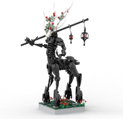 Grim Reaper Building Block Toys,Black Elk Monster Toys,Compatible with ...