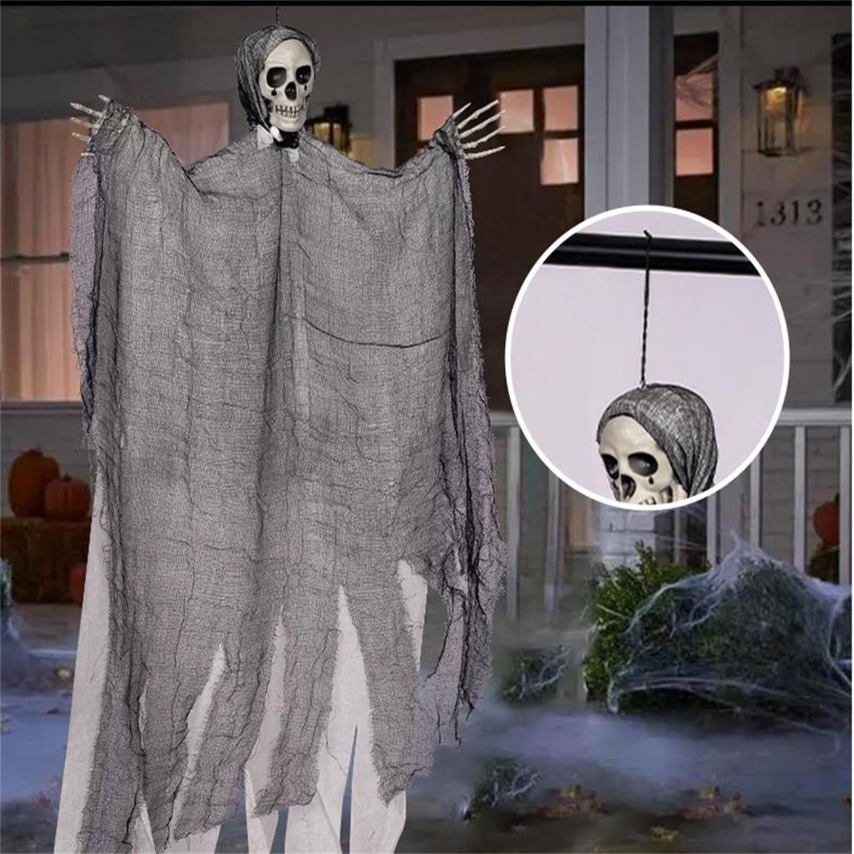 Grim Reaper Decor,Hanging Ghosts Halloween Decor,Hanging Halloween ...