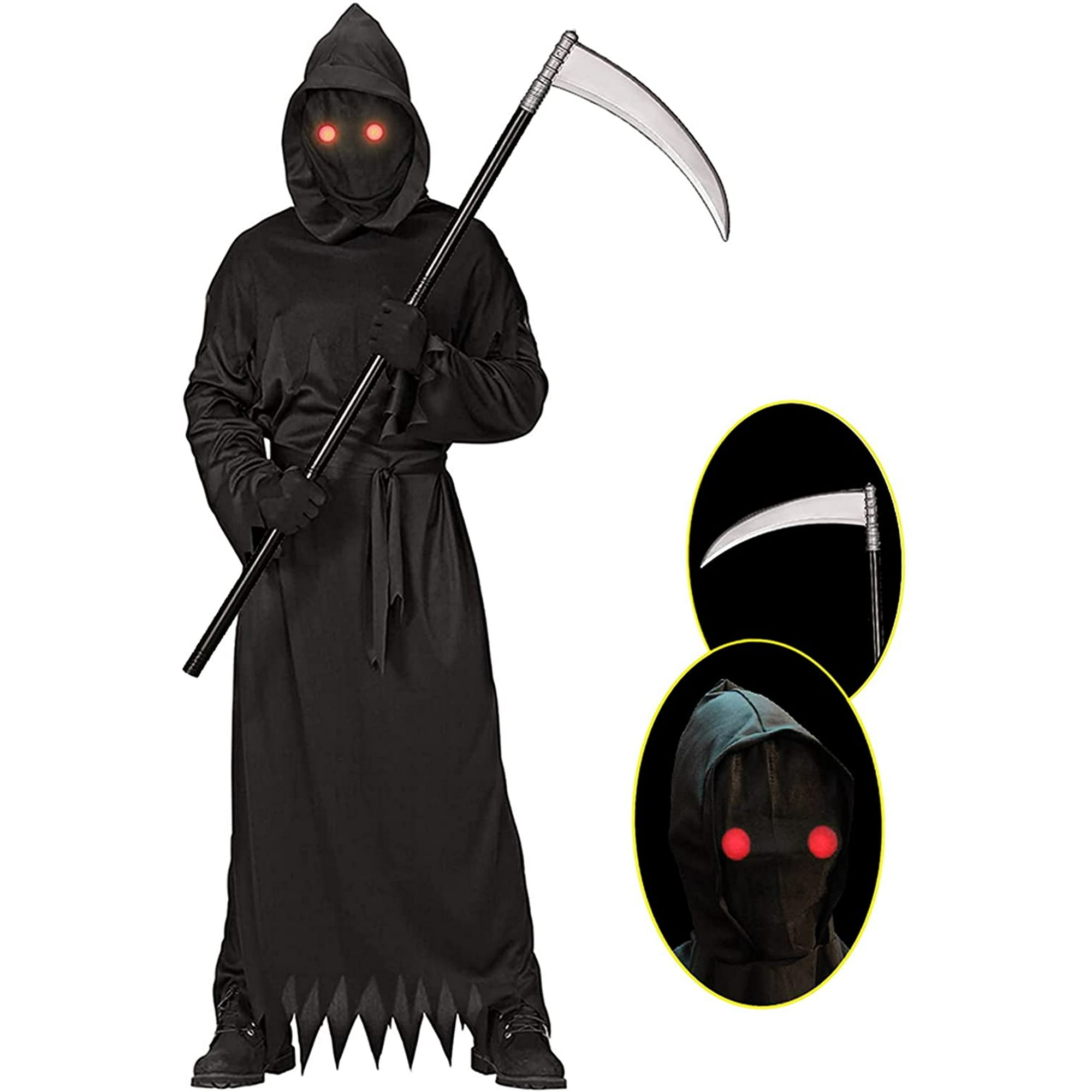 Faceless Grim Reaper Costume