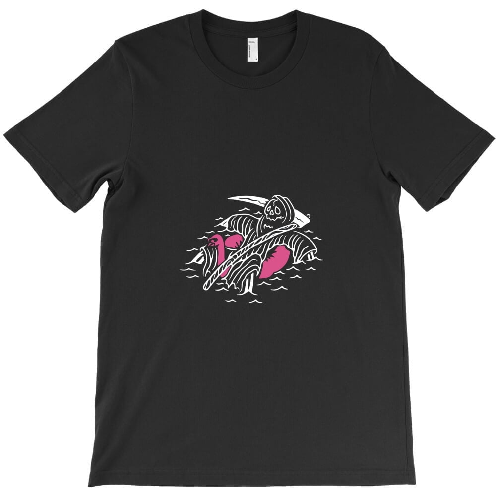 Grim Reaper Relax Themed Funny Dark Humor and Sarcastic Quote Themed ...