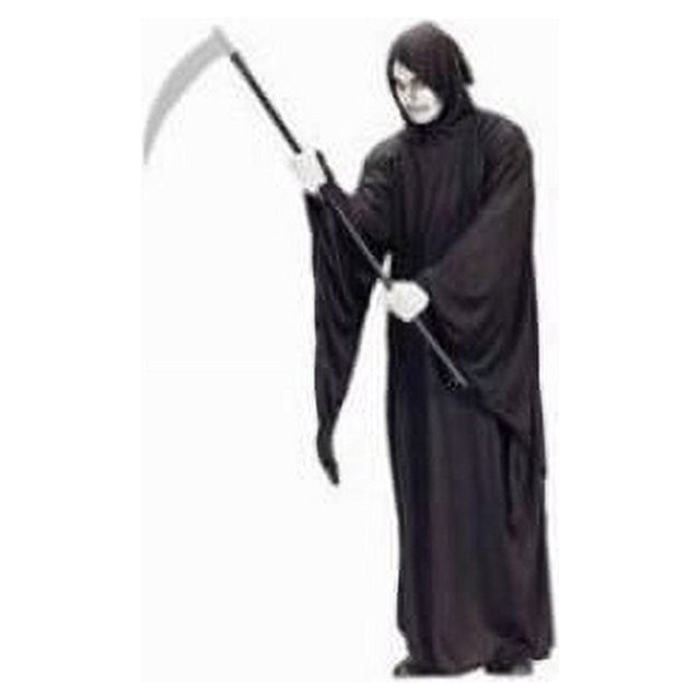 Grim Reaper Robe (Black) Adult Costume Size Standard - Walmart.com
