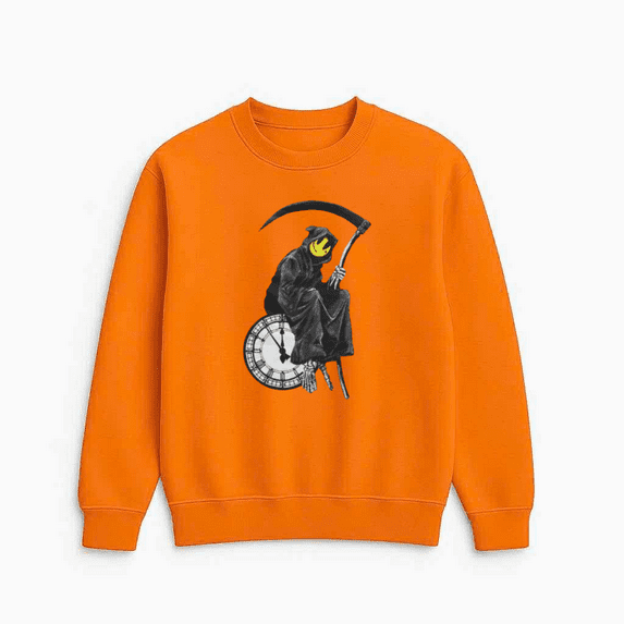 Grim Reaper Street Art Inspired Urban Gothic Dark Fantasy Graphic Print ...