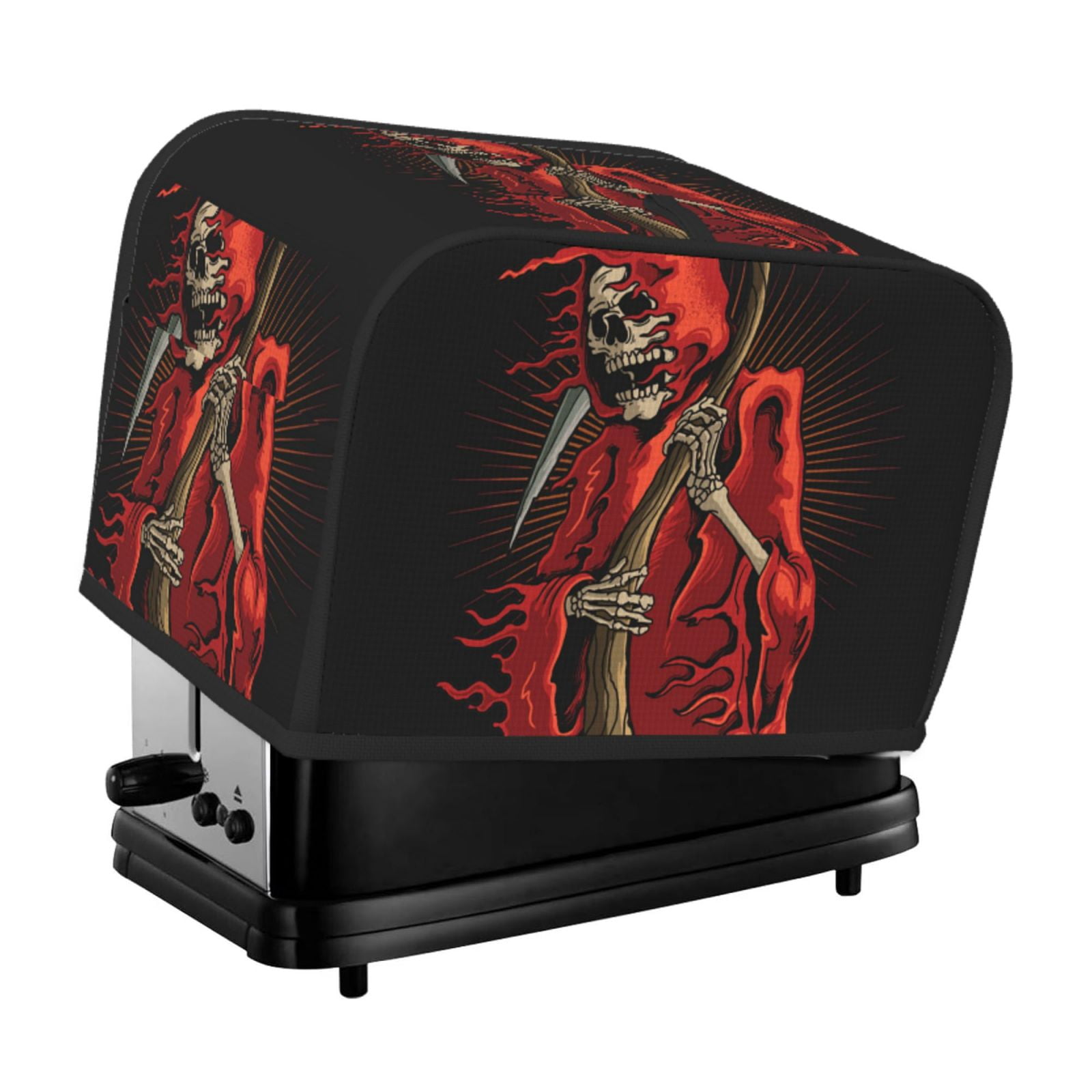 Grim Reaper With Scyth 2 Slice Toaster Cover Bread Maker Dust ...