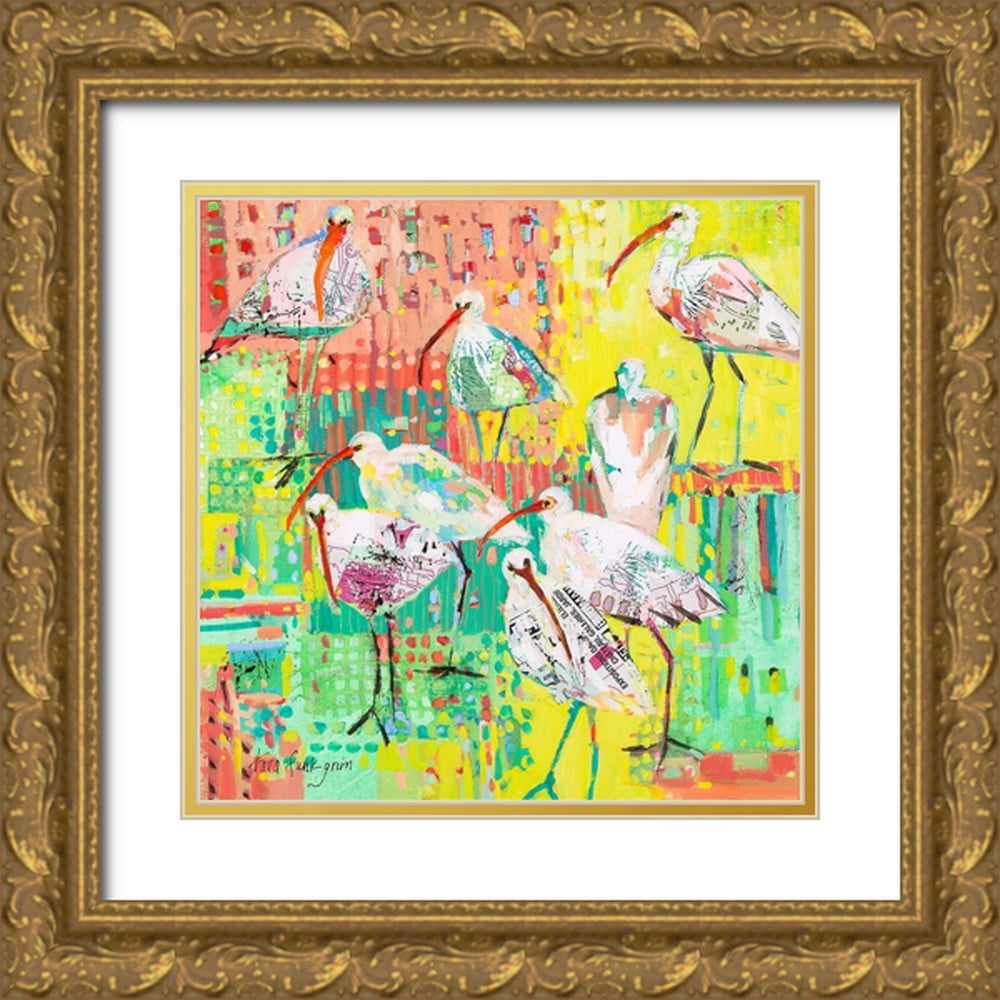 Grim, Tara Funk 12x12 Gold Ornate Wood Framed with Double Matting ...
