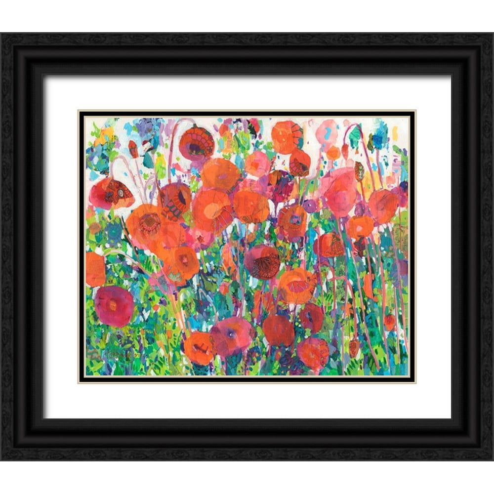 Grim, Tara Funk 14x12 Black Ornate Wood Framed with Double Matting ...